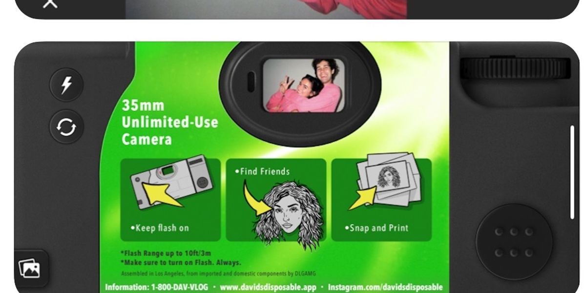 David Dobrik's Dispo App Intros Retro Camera Waiting Periods - dot.LA